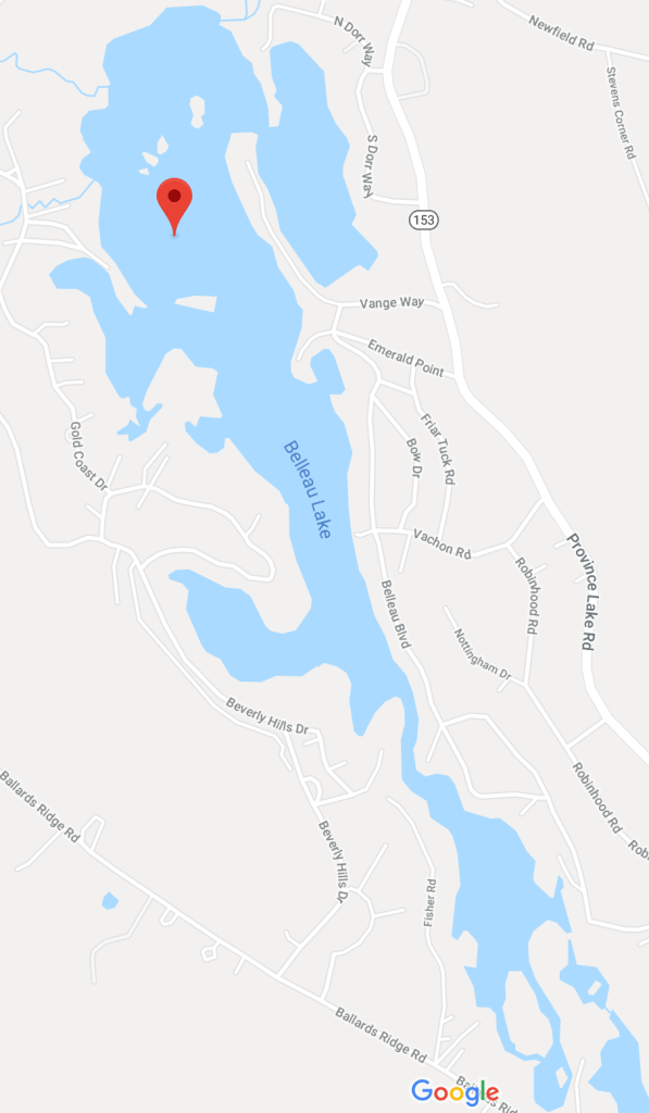 Fishing Spot: Belleau Lake, Wakefield, NH – "The Captain's Cask"…