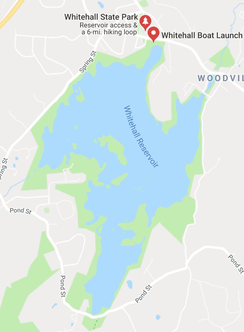 Fishing Spot: Whitehall Reservoir, Hopkinton, Massachusetts – "The ...